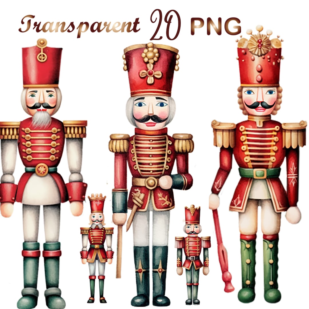 20 Png, Christmas Nutcracker Clipart, Nutcracker Png, Merry Christmas ...