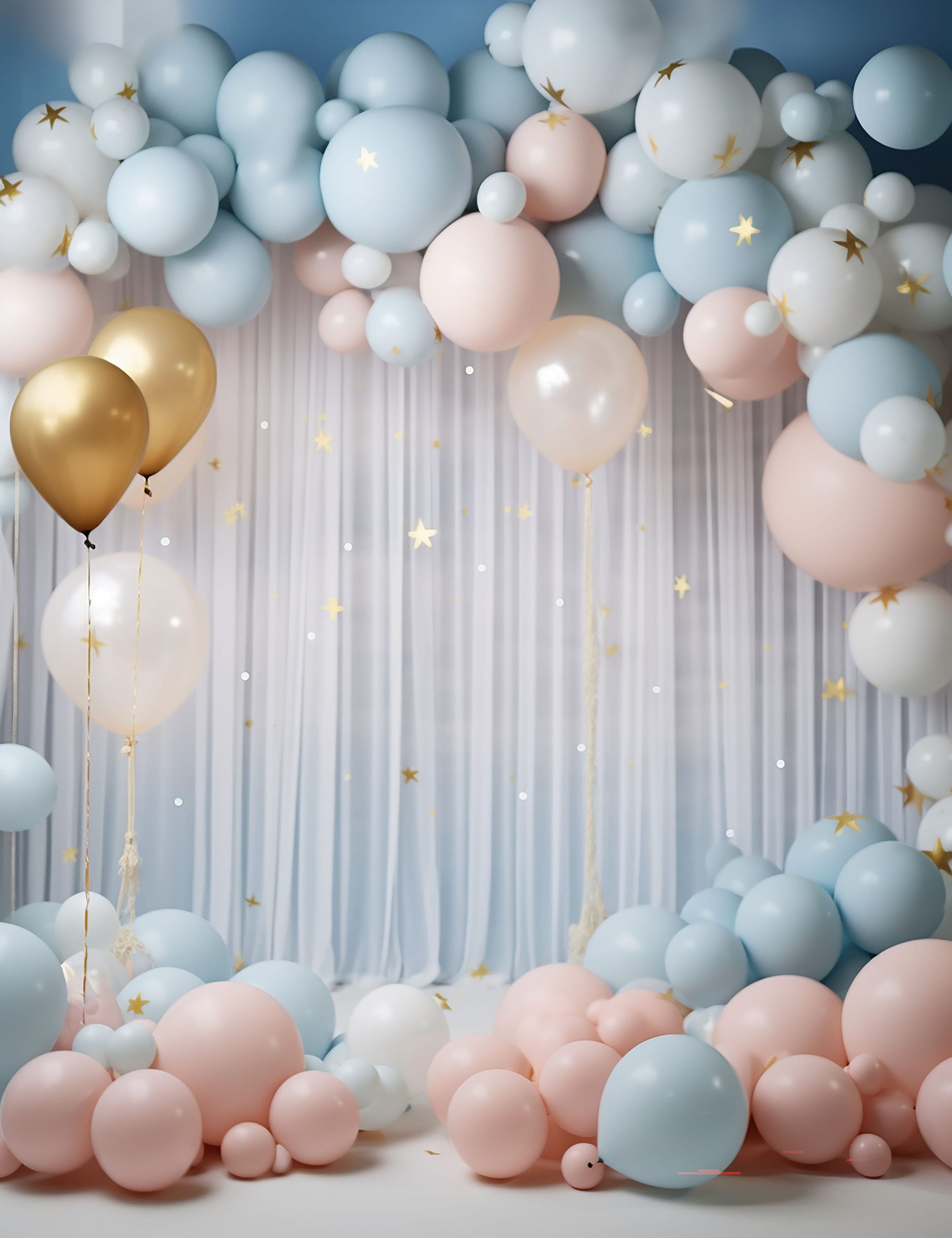 30 Dreamy Stars Digital Photography Backdrop, Cake Smash Theme for Baby ...