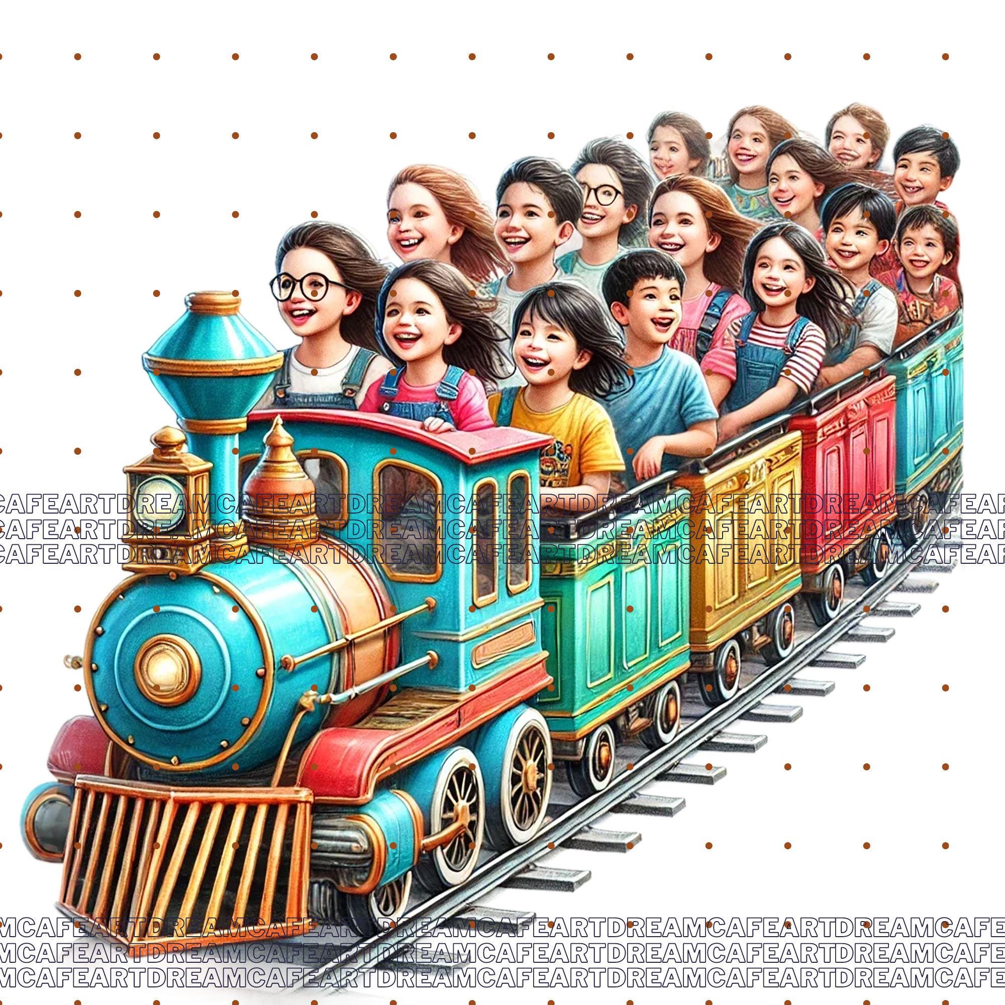 28 PNG Amusement Park Clipart Bundle, Carnival Fun Illustrations ...