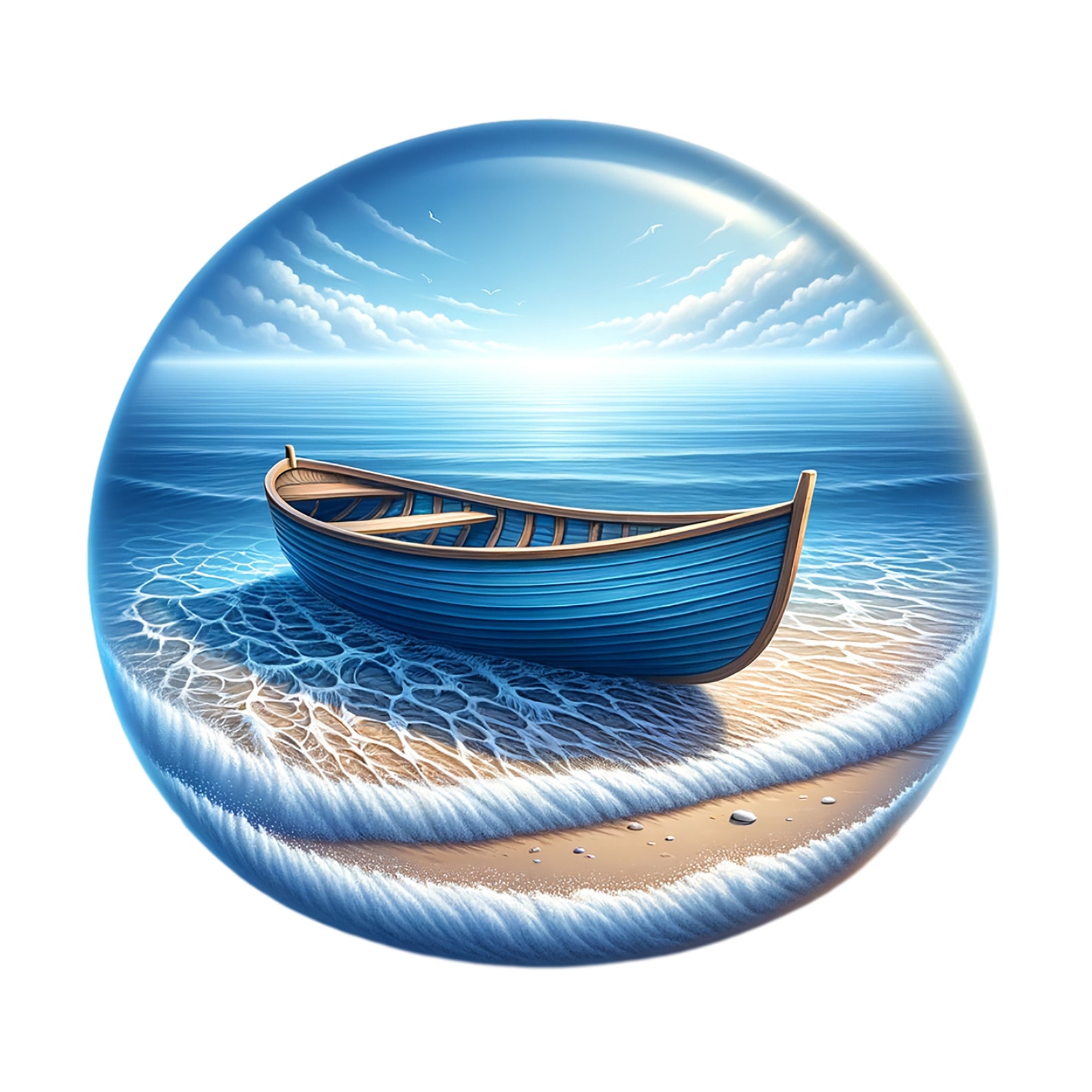 32 PNG Watercolor Nautical Collection Clipart, Beach Clipart Bundle ...
