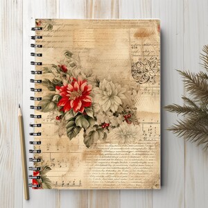 30 Seamless Vintage Christmas Digital Paper Pack, Winter Holiday ...