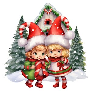 17 Christmas Elves Clipart Png, Christmas Elves Clipart,christmas Elves ...