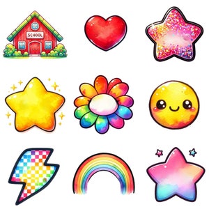 32 Eraser Clipart, Chibi Clipart, Cute Clipart for School, School ...