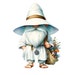 25 PNG, Doctor Gnome Clipart Bundle, Gnome Veterinarian Animal ...