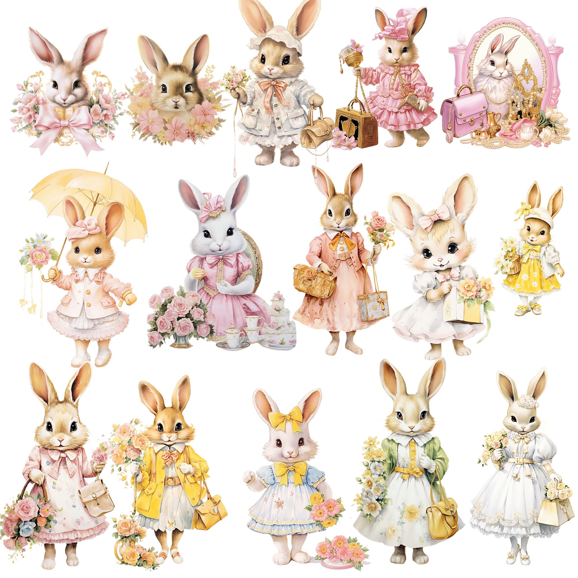 27 Glamorous Bunny Png, Bunnies Clipart, Rabbit Clipart, Cute Bunny Png ...