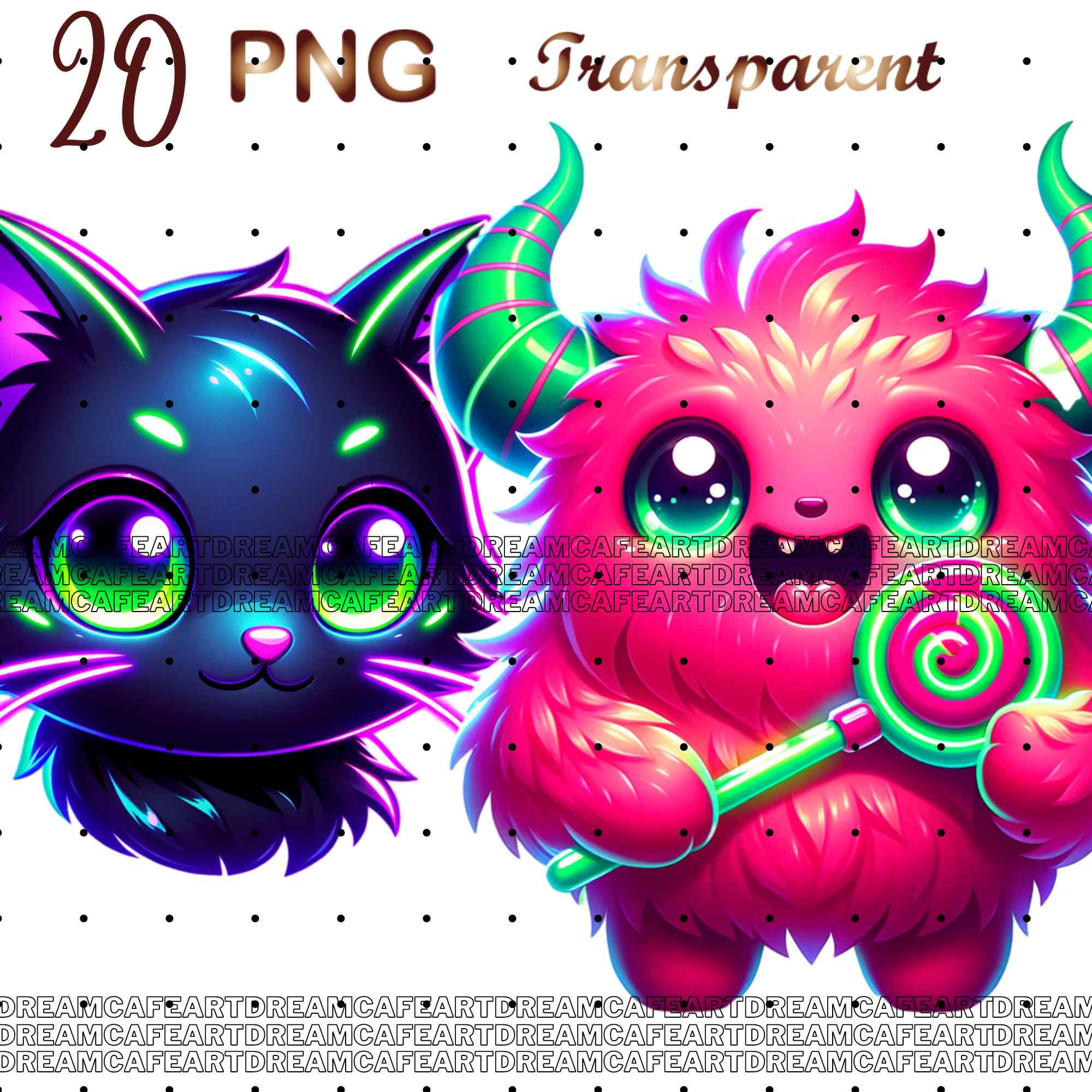 20 PNG, Little Halloween Monsters Clipart,halloween Clipart,cute Ghost ...