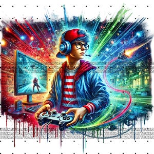 50 PNG Video Games Clipart Bundle, Gaming-themed Illustrations Designs ...