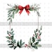 50 PNG Watercolor Christmas Frames Clipart, Merry Christmas Holiday ...