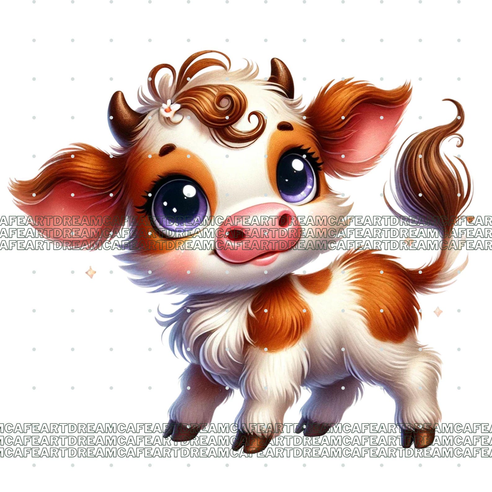 120 PNG Watercolor Farm Animals Clipart Bundle, Cute Farm Clipart, Farm ...