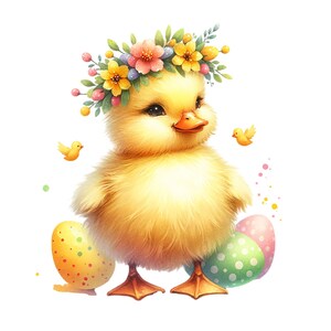 33 PNG, Easter Duck Clipart Bundle, Cute Duck Clipart, Duck PNG, Spring ...