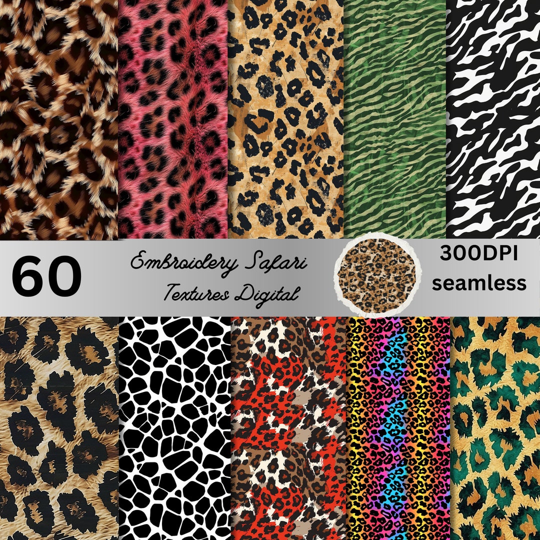 60 Seamless Animal Print - Watercolor Pattern - Seamless Pattern ...