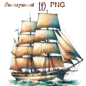 10 Vintage Ship PNG, Ship Png, Vintage Ship Clipart, Ship Sublimation ...
