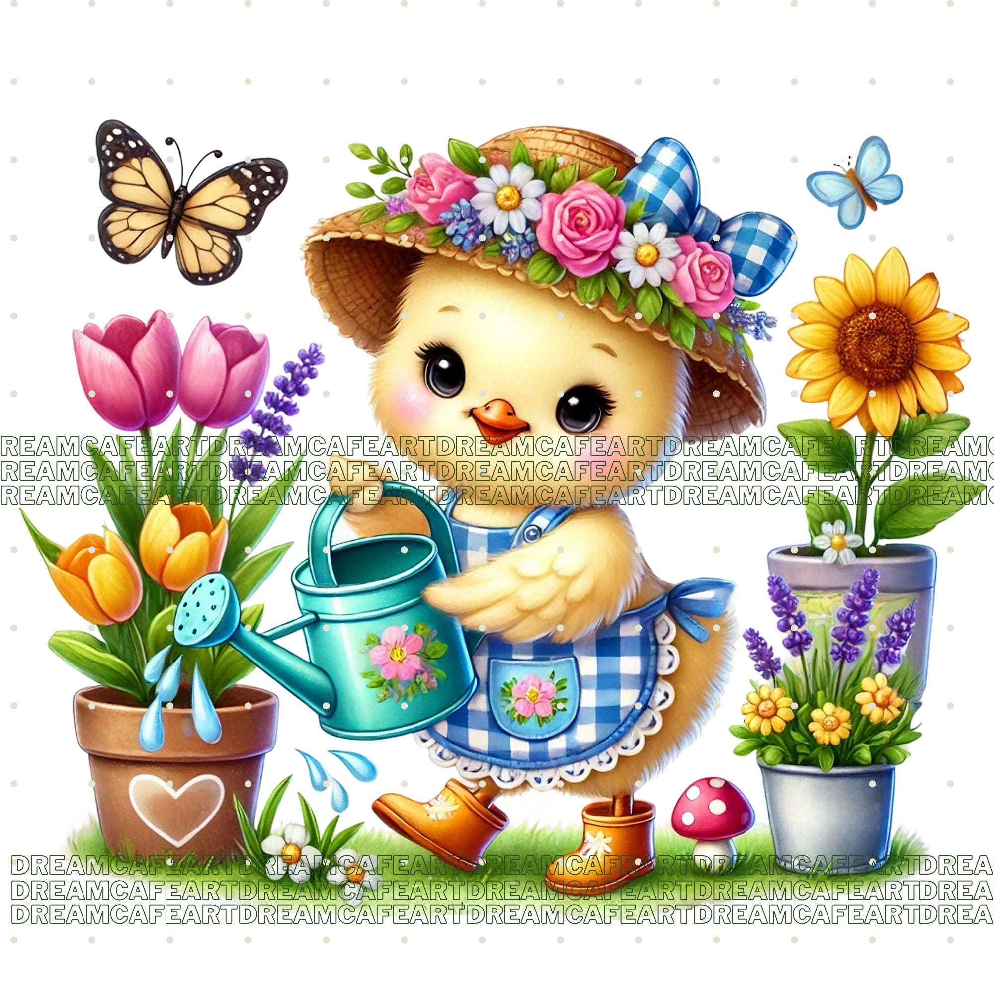 29 PNG Spring Baby Chick Clipart, Cute Chick PNG Bundle, Hello Spring ...