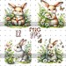 50 PNG, Woodland Clipart Bundle, Cute Forest Animals,forest Animals ...