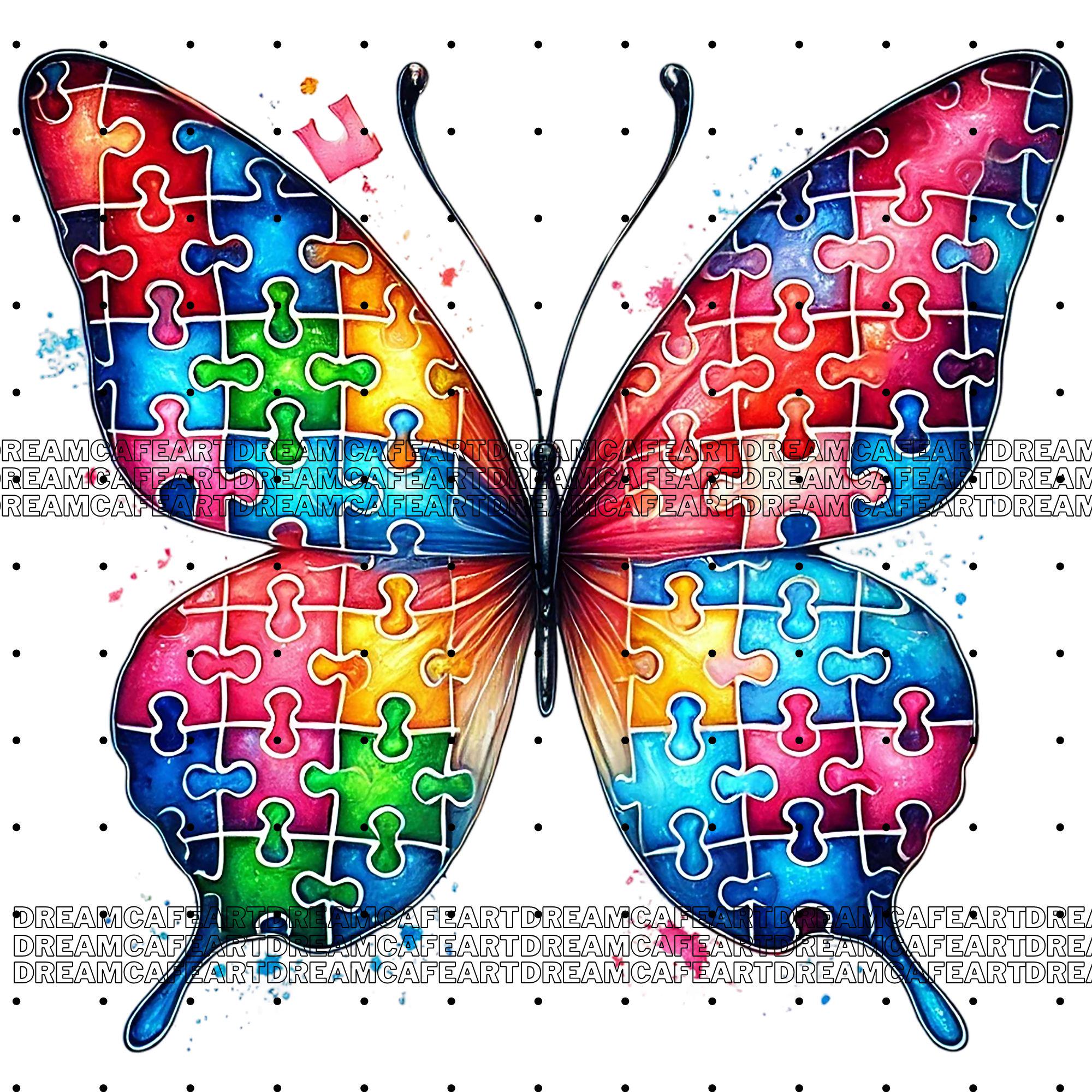 40 PNG Set 1 Autism Awareness Clipart Bundle, Supportive Illustrations ...