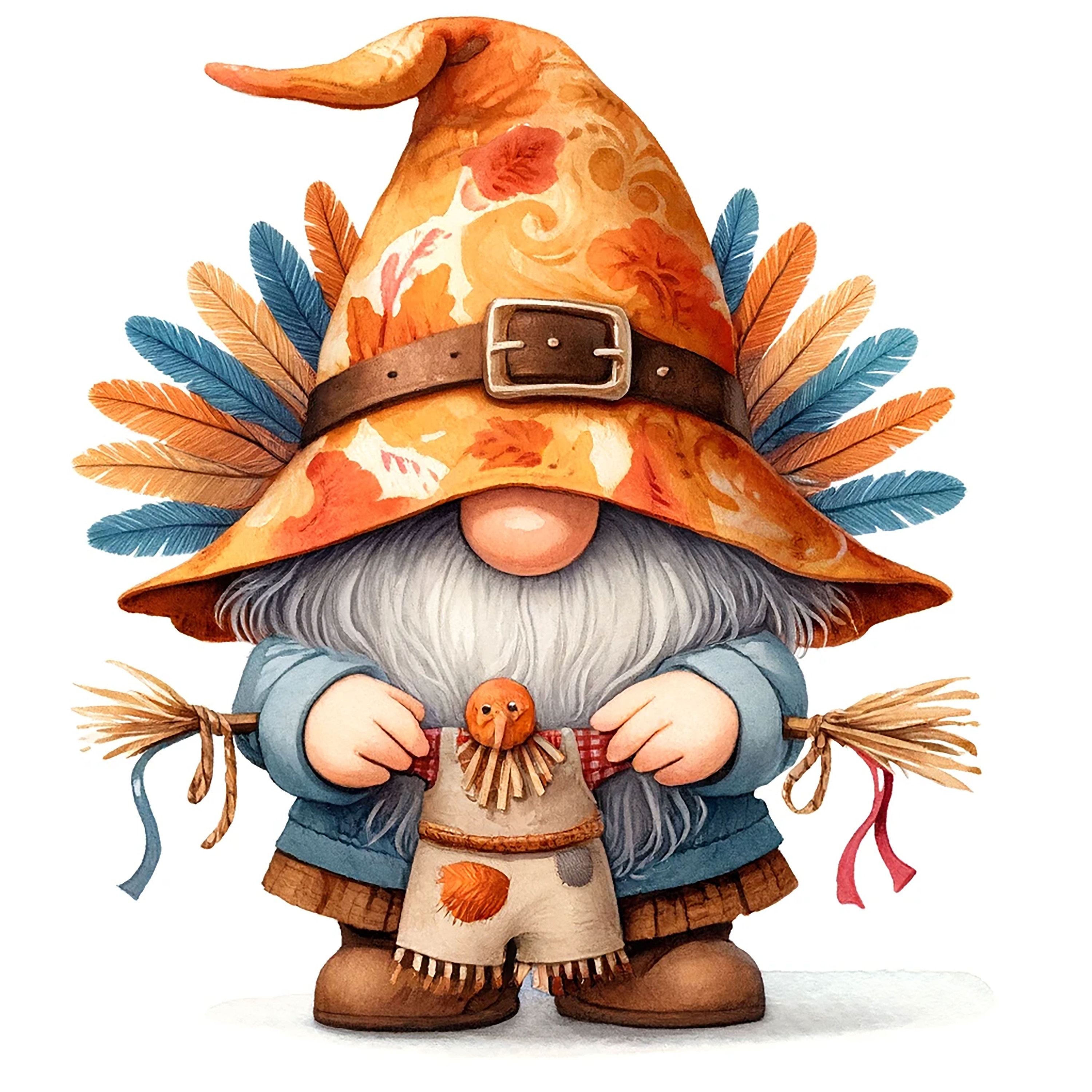 31 PNG, Gnome Thanksgiving Clipart Bundle,gnome Clipart Bundle,autumn ...