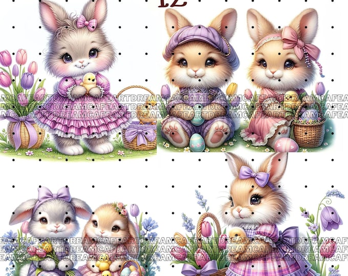 40 PNG Easter Eggs Clipart Bundle, Festive Easter Eggs Graphics Designs ...
