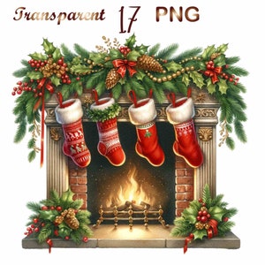 17 Christmas Decoration,bauble Png,christmas Floral Clipart,christmas ...