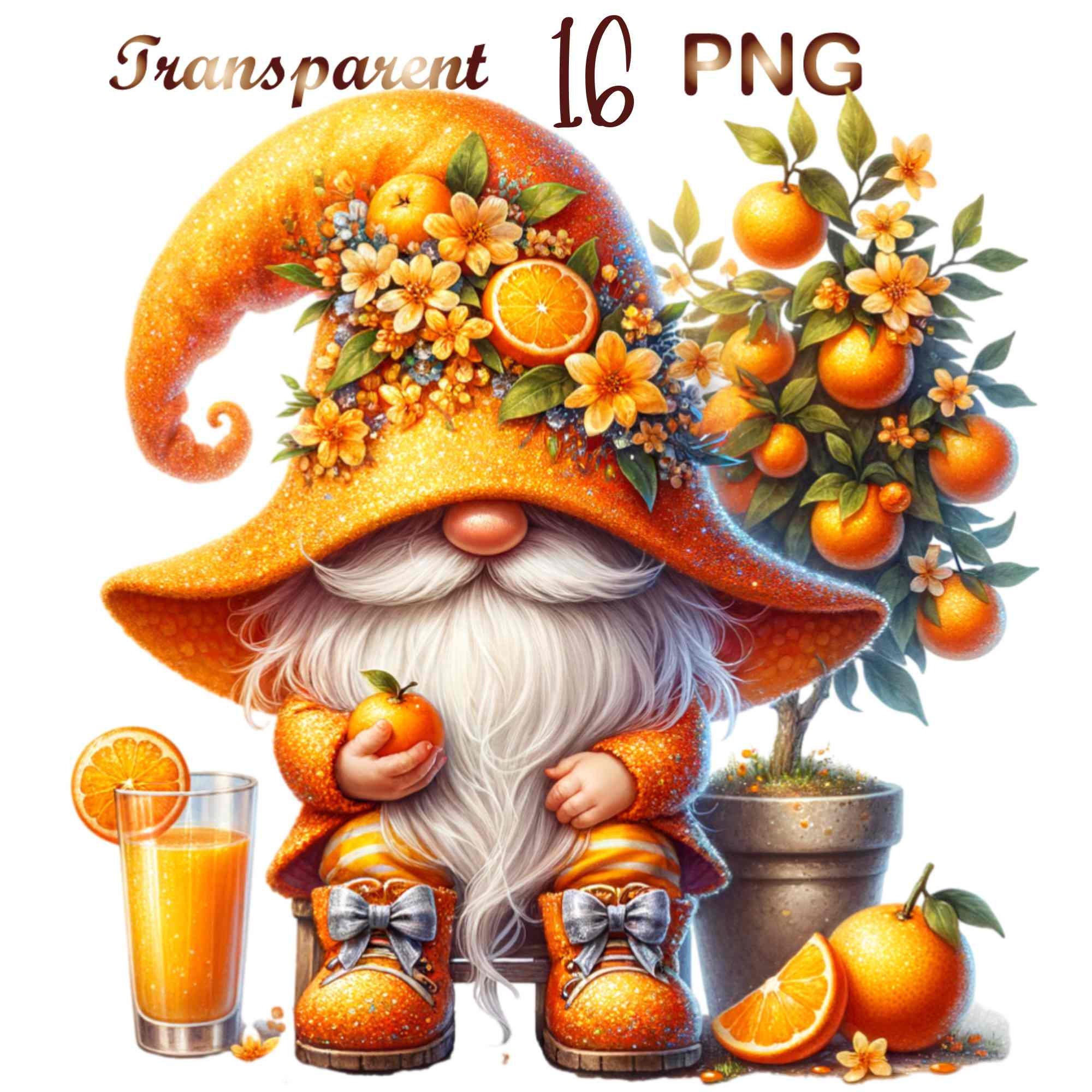 16 Summer Gnome Bundle Clipart PNG, Gnomes, Cute Gnome Png, Cute Gnome ...