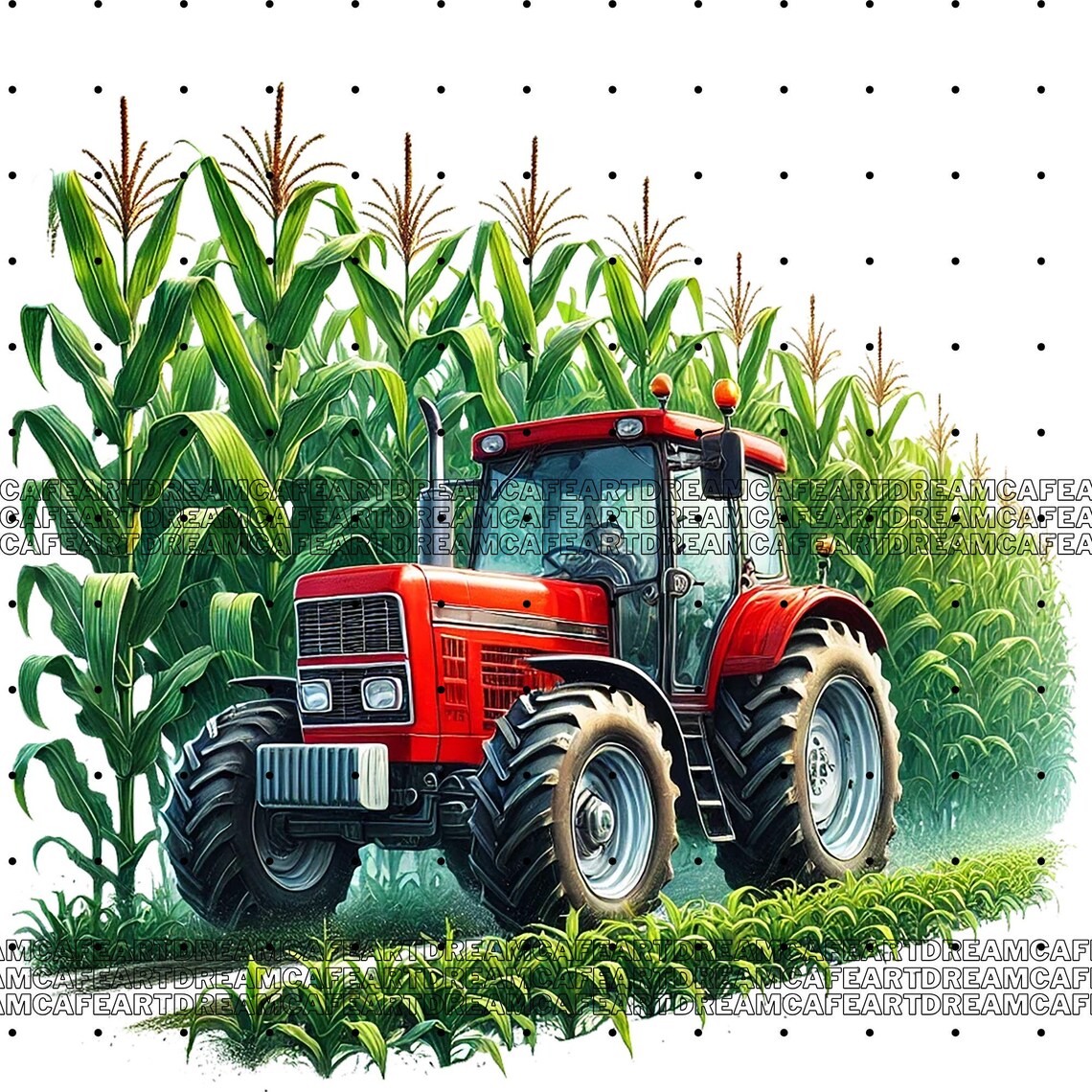 53 PNG Farm Tractors Clipart Bundle, Rustic Tractor Graphics Designs ...