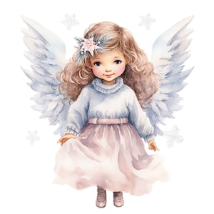 11 PNG, Christmas Angel Clipart, Winter Clipart, Christmas Angel Png ...