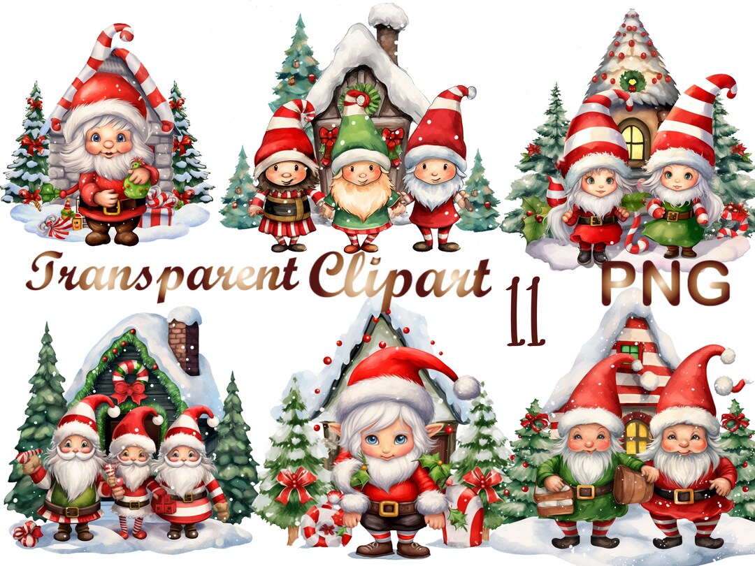 11 Christmas Gnomes Clipart Png, Christmas Gnom Clipart,christmas ...