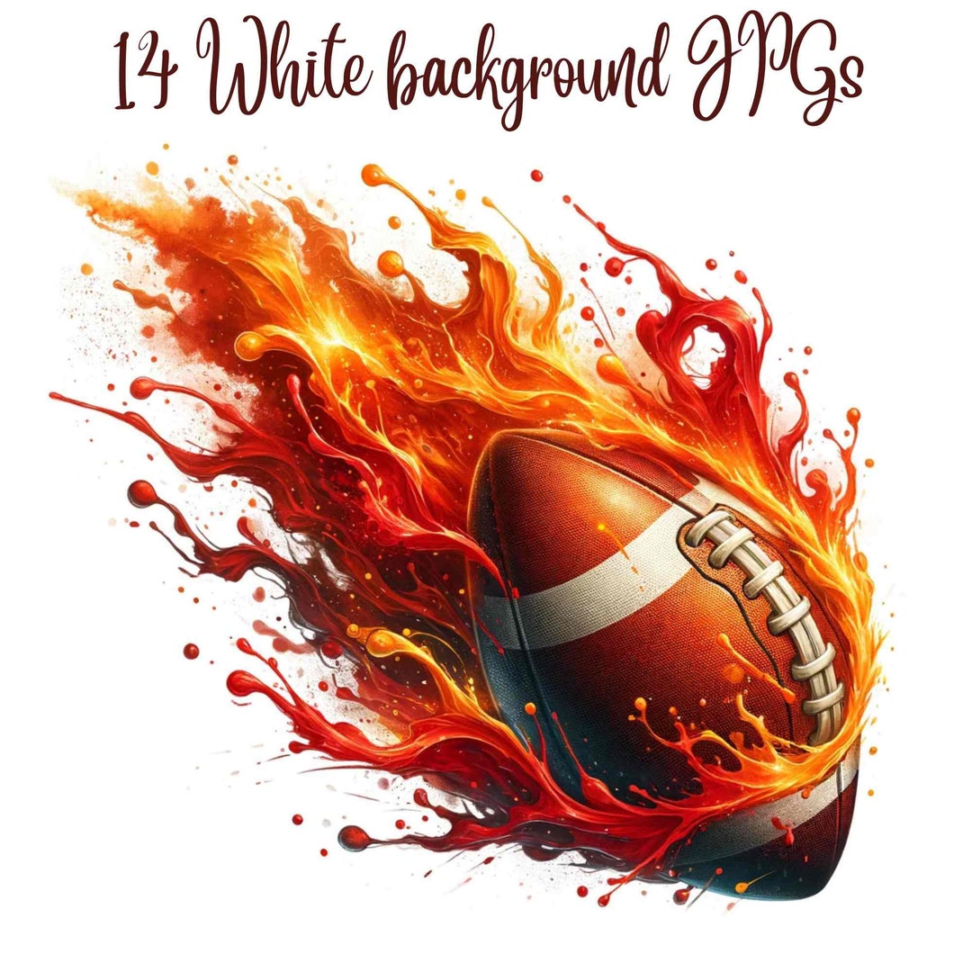 14 Football Illustration,football Clipart Png,watercolor Clipart ...