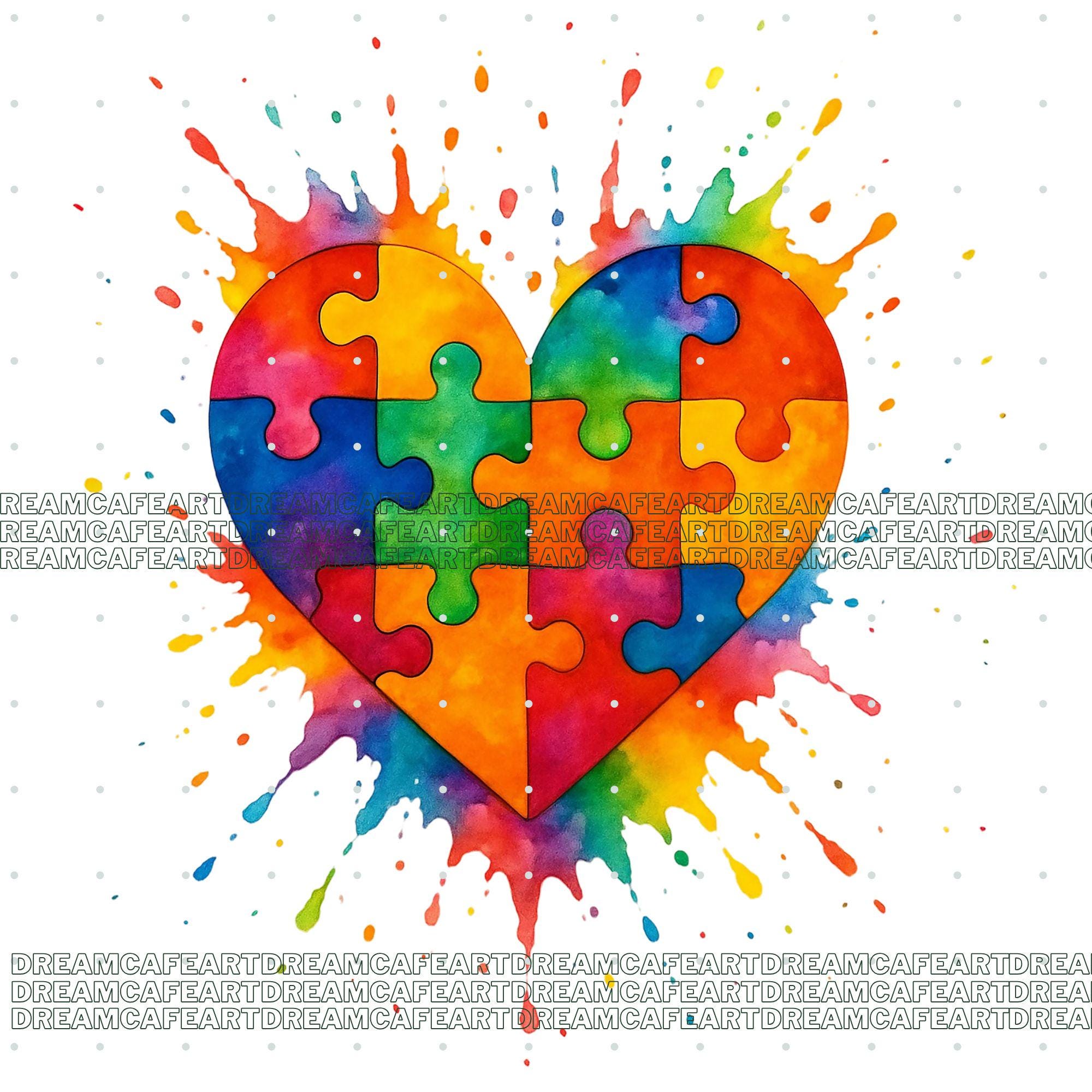 40 PNG Set 2 Autism Awareness Clipart Bundle, Supportive Illustrations ...