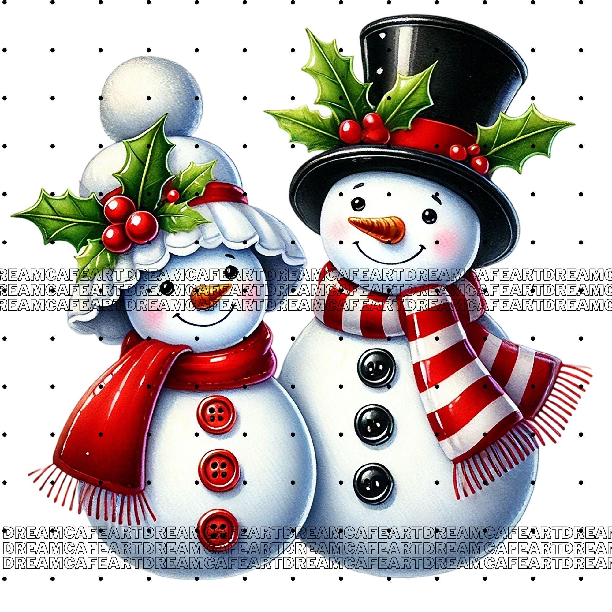 30 PNG Set 1 Rétro Christmas Clipart Bundle, Festive Vintage Clipart ...