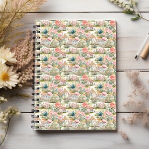 90 Seamless Spring Garden Digital Paper, Spring Garden Seamless Pattern ...
