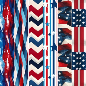 165 American Digital Papers, America Digital Papers, 4th of July ...