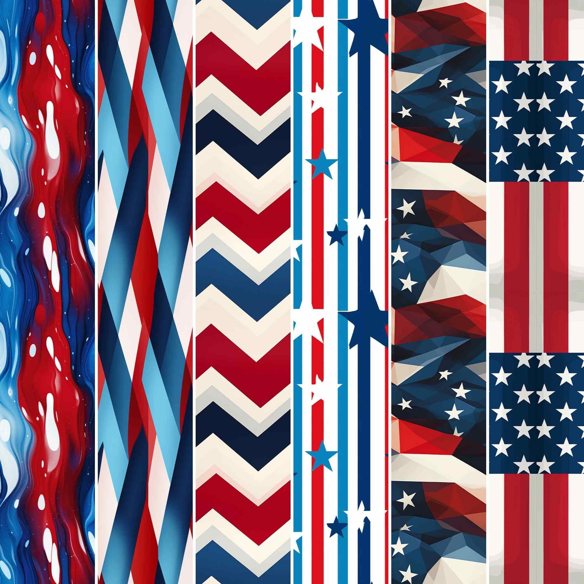 165 American Digital Papers, America Digital Papers, 4th of July ...