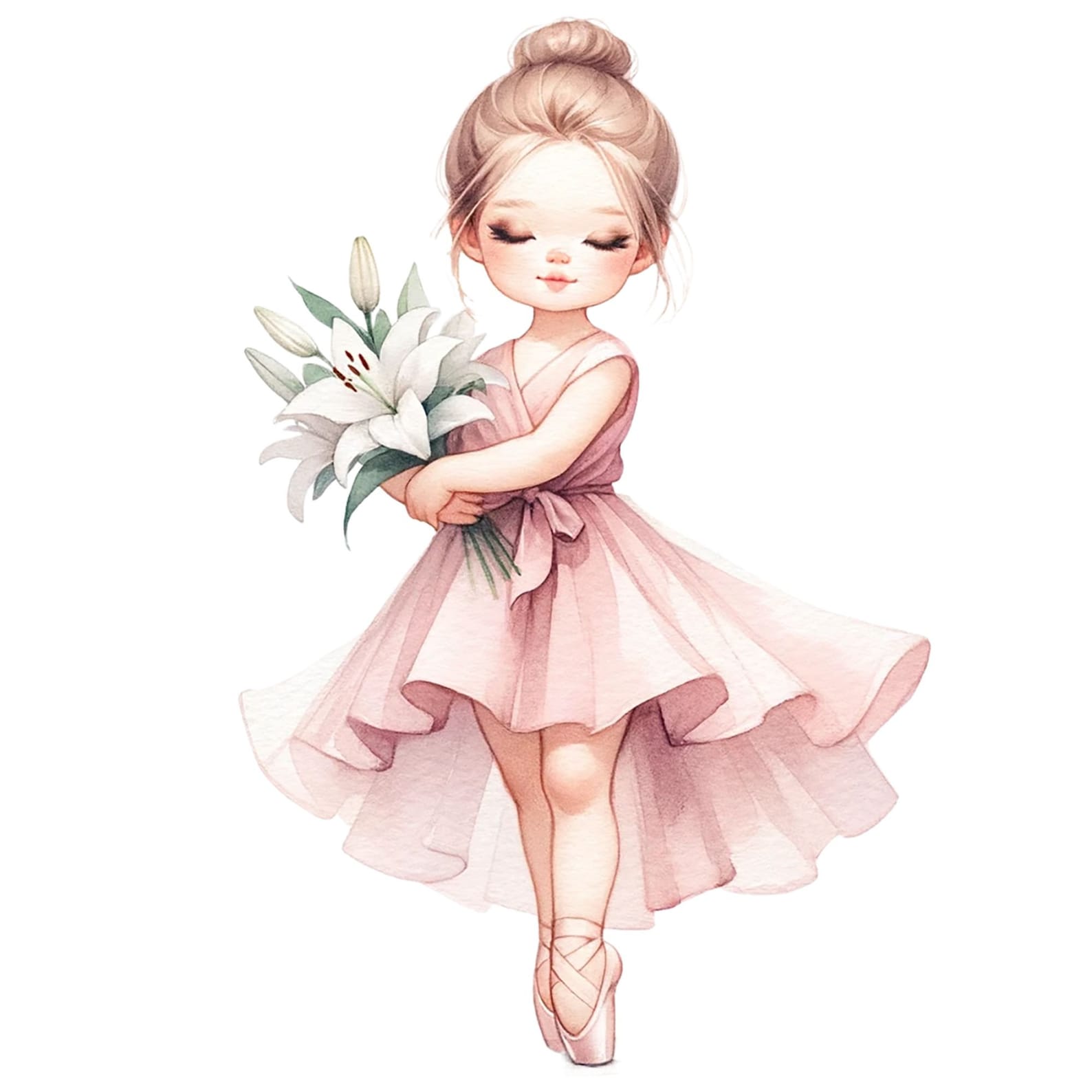 22 PNG, Baby Pink Ballet Dancer Clipart, Ballet Dancer Sublimation ...