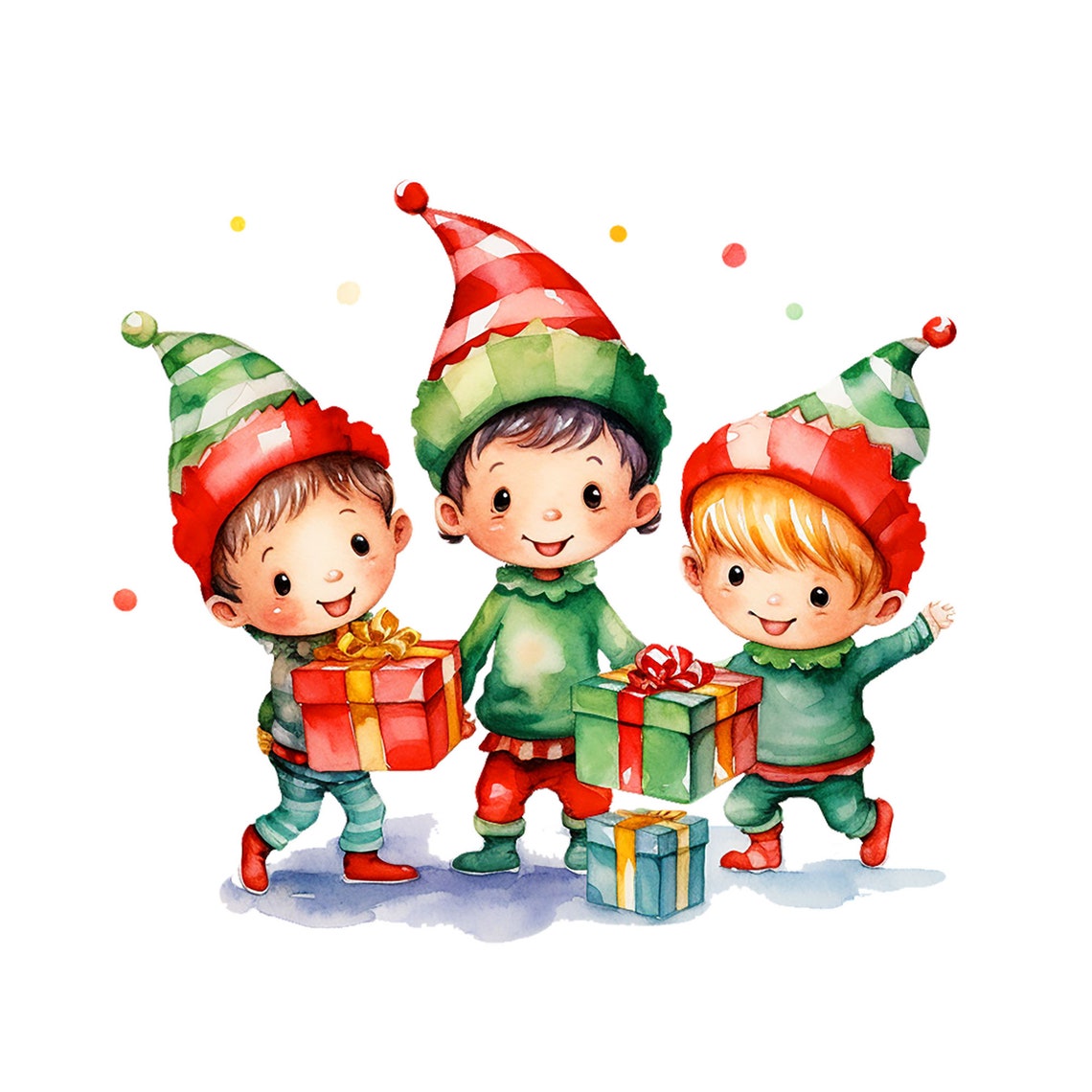 10 Christmas Elves Clipart Png, Christmas Elves Clipart,christmas Elves ...