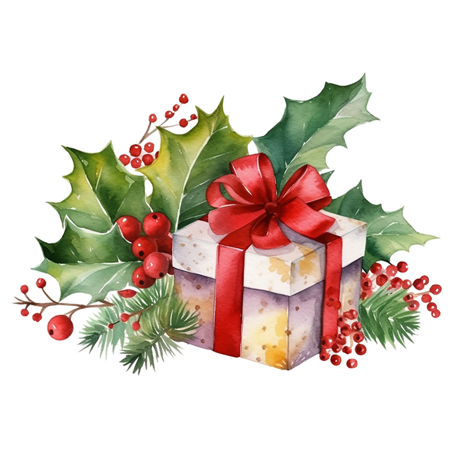 10 Christmas Gifts Clipart, High Quality Jpgs, Christmas Clipart ...