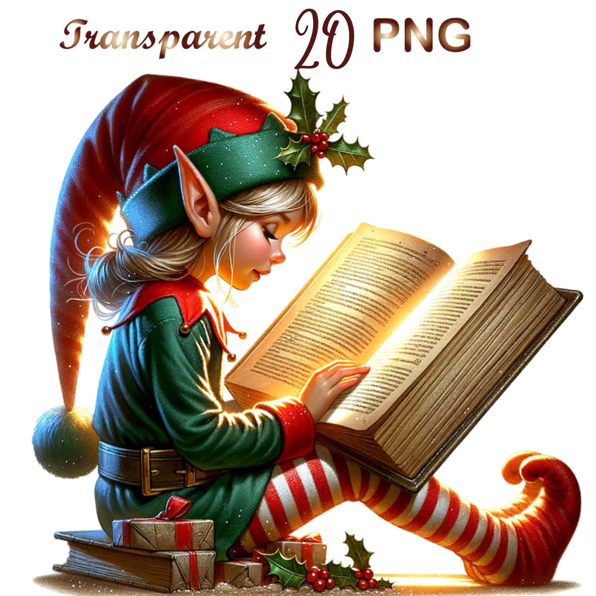 20 Elf Png Character Clipart, Cute Elf Clipart, Elf Clipart, Watercolor ...