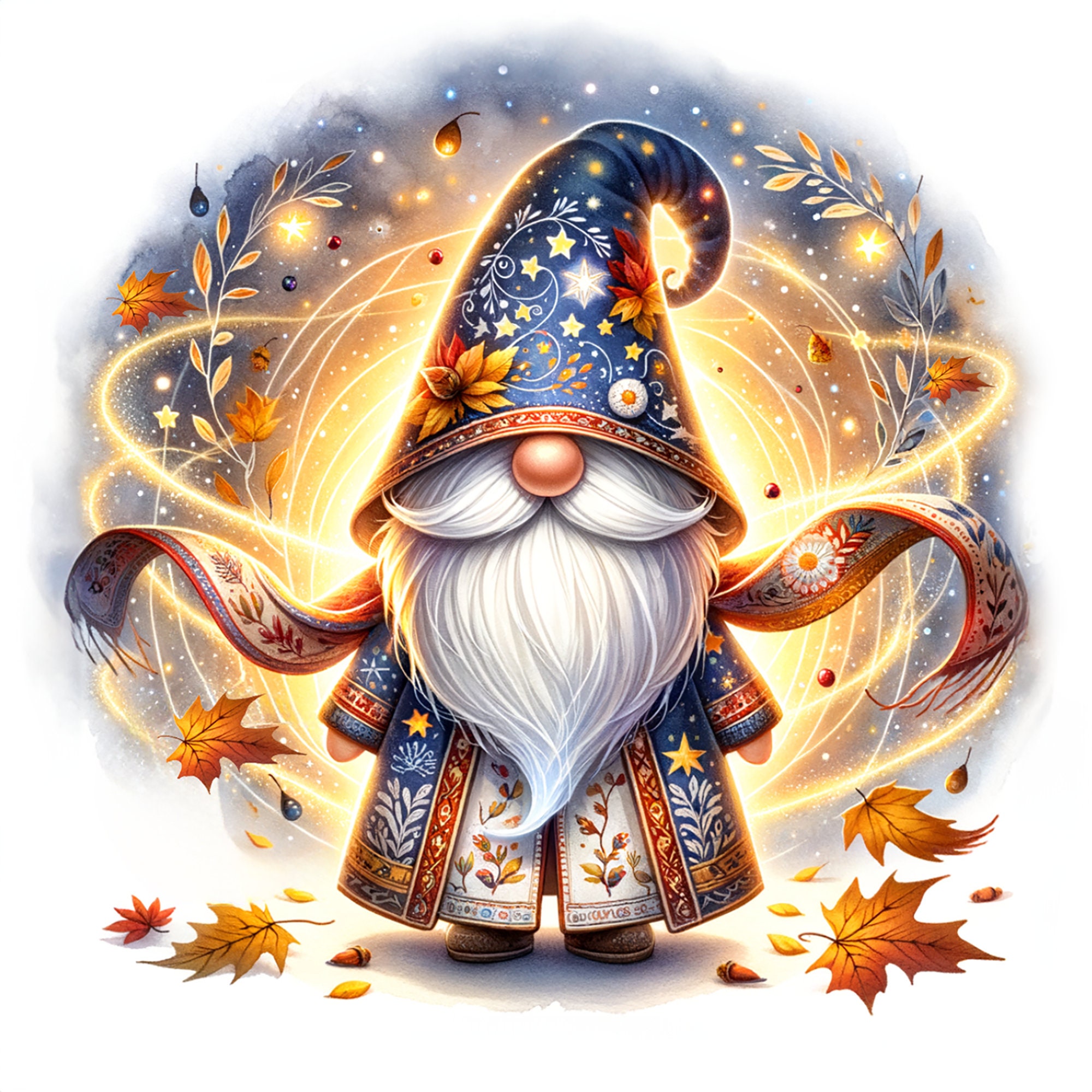 31 JPG, Fall Gnome Clipart Bundle, Autumn Gnome,hello Fall Gnome ...