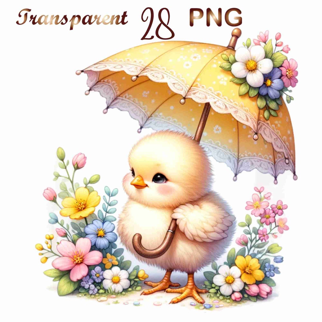 Easter Chicks Clip Art