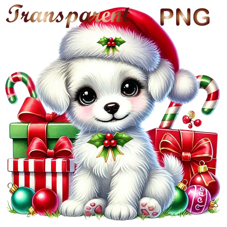 70 Png,cute Christmas Animals Clipart Bundle,winter Animals Clipart ...