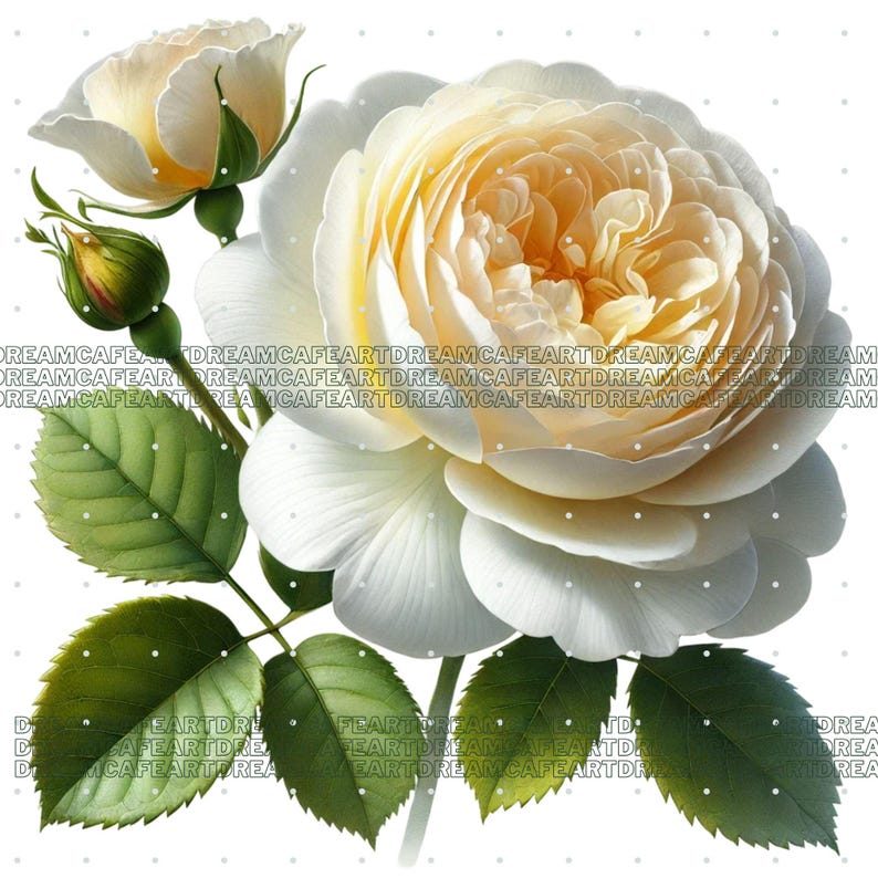 110 PNG English Roses Clipart – Vintage Rose Graphics – Vibrant ...