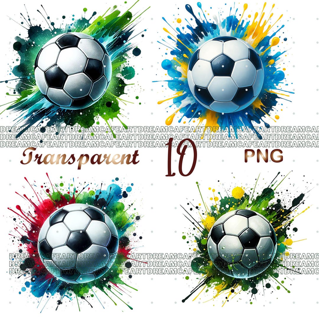 10 Soccer Ball Png,soccer Shoes Png,watercolor Clipart PNG, Soccer ...