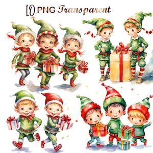 10 Christmas Elves Clipart Png, Christmas Elves Clipart,christmas Elves ...