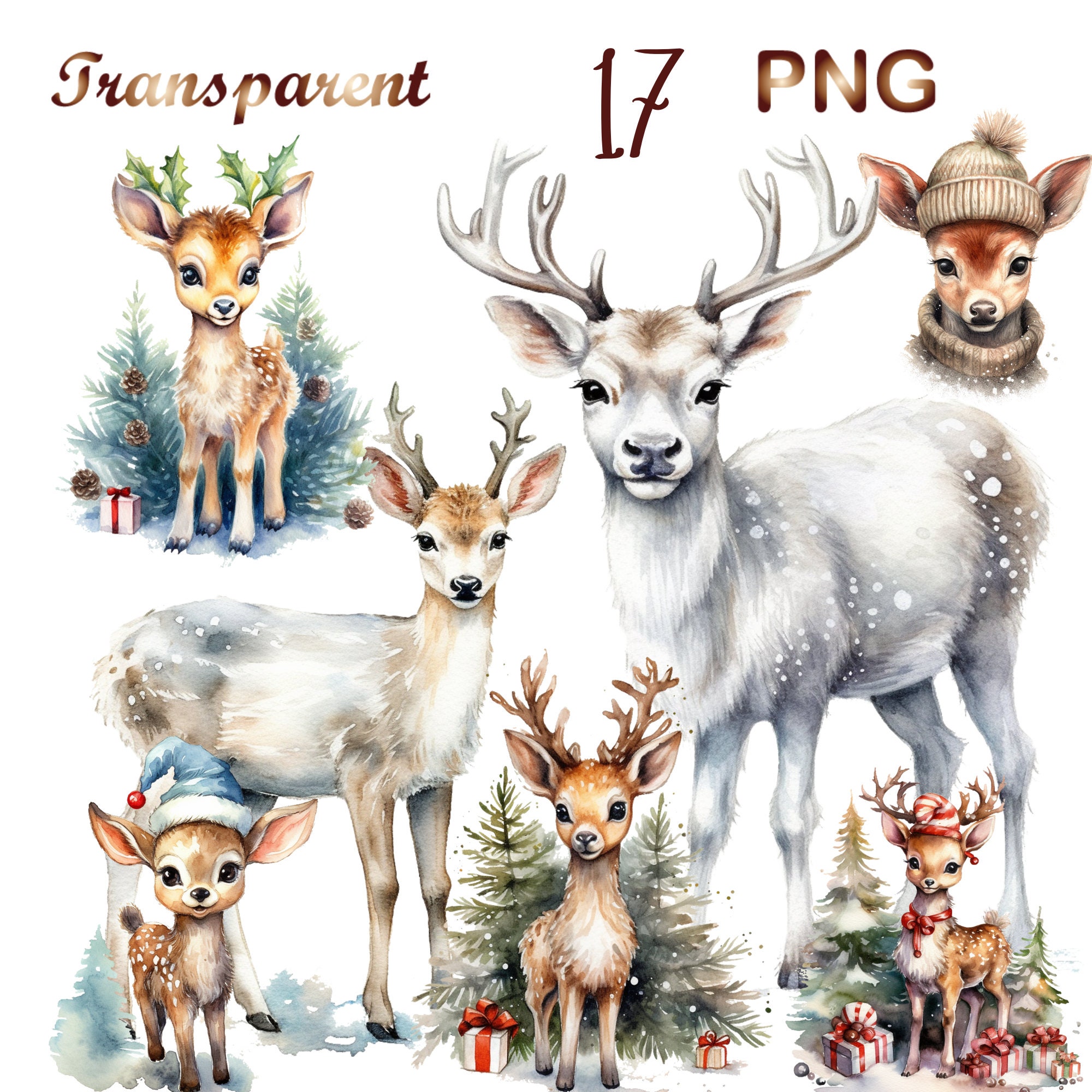 Christmas Deer Png