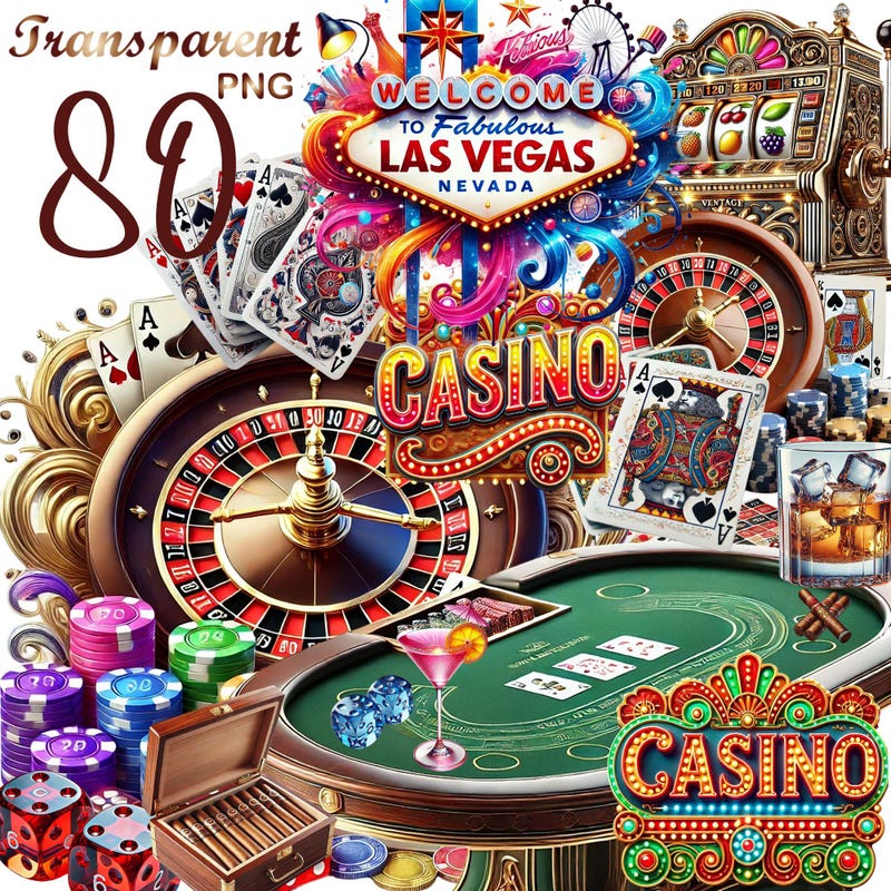 Printable Casino Wall Art - Etsy UK