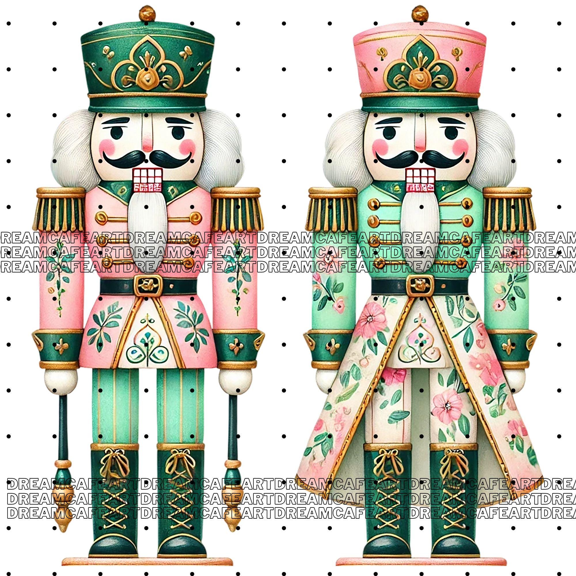 25 PNG Set 2 Christmas Nutcracker Clipart Bundle, Nutcracker Pink ...