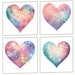 27 Valentine's Day PNG, Pastel Heart Valentines Day Clip Art, Love ...