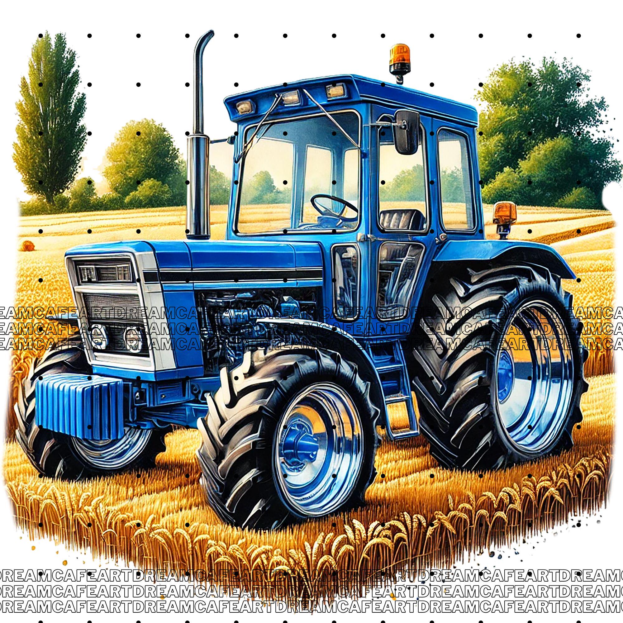 53 PNG Farm Tractors Clipart Bundle, Rustic Tractor Graphics Designs ...