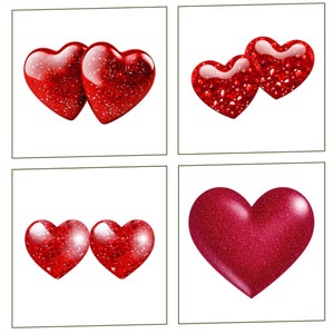 29 Valentine's Day PNG, Glitter Heart Valentines Day Clip Art, Love ...