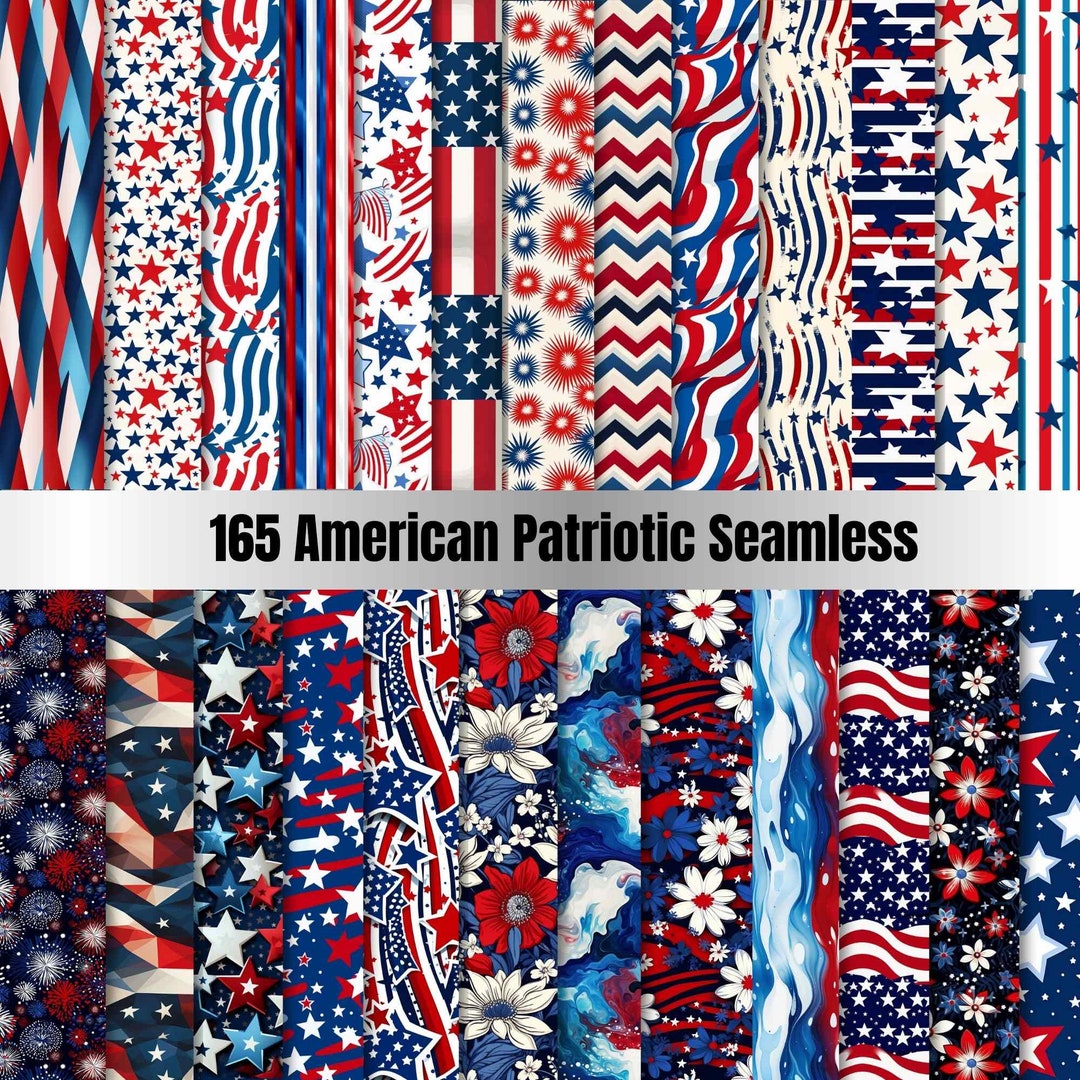 165 American Digital Papers, America Digital Papers, 4th of July ...