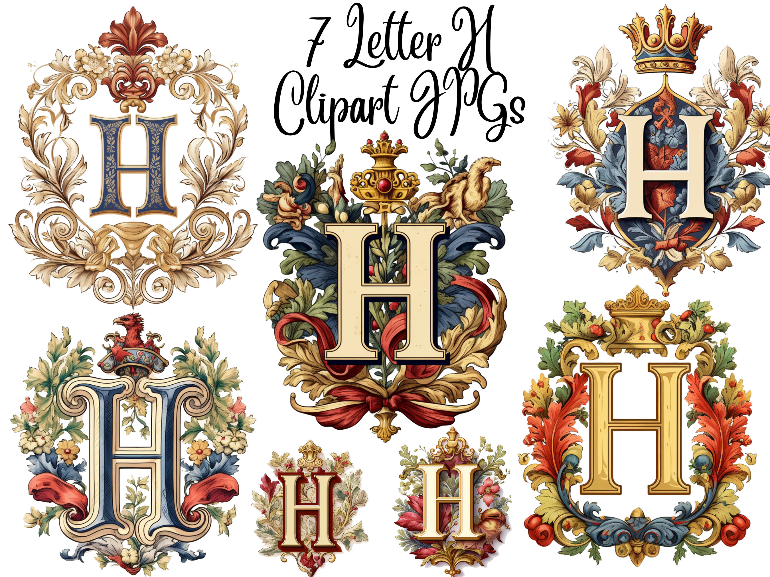 Letter H Clip Art